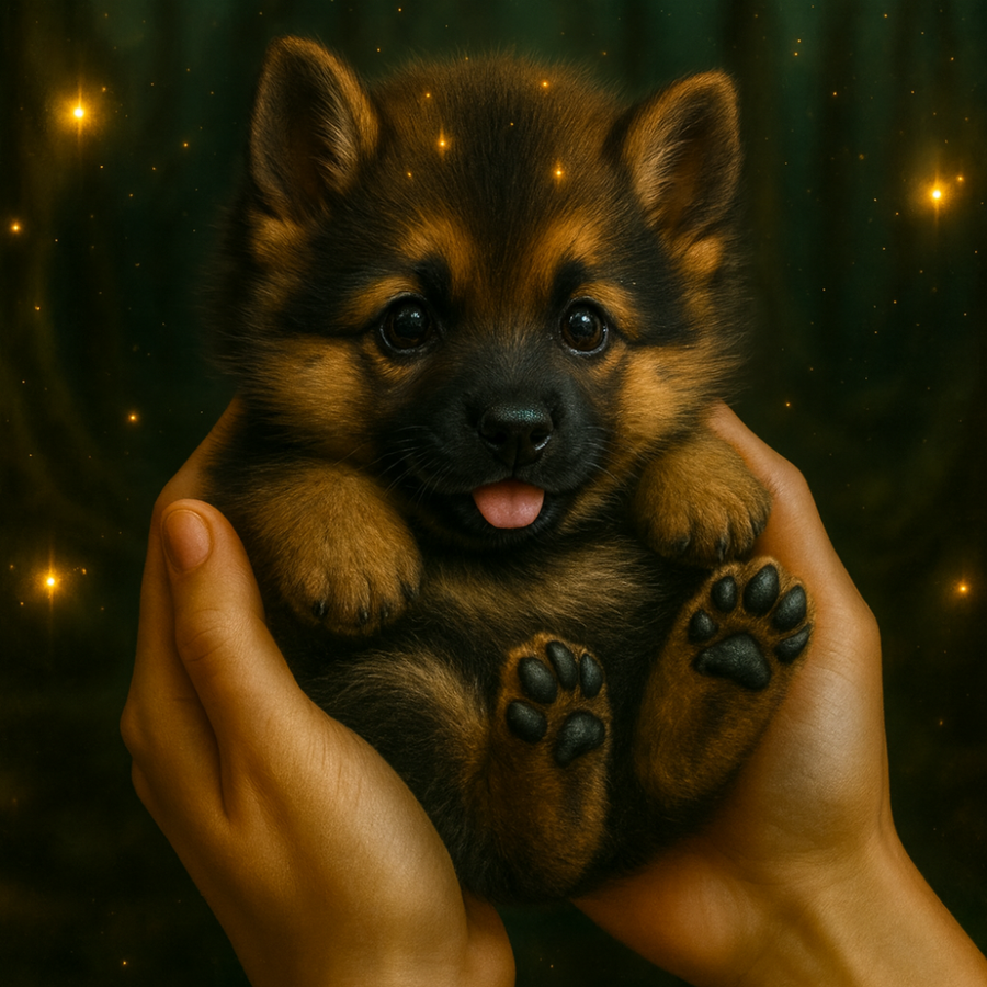 Realistic Robot Dog Toy Interactive German Shepherd Puppy - Lifelike ...