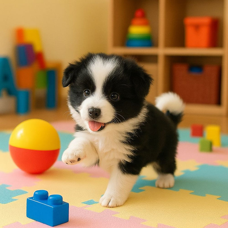 Realistic Robot Dog Toy Interactive Puppy | Lifelike Electronic Border ...