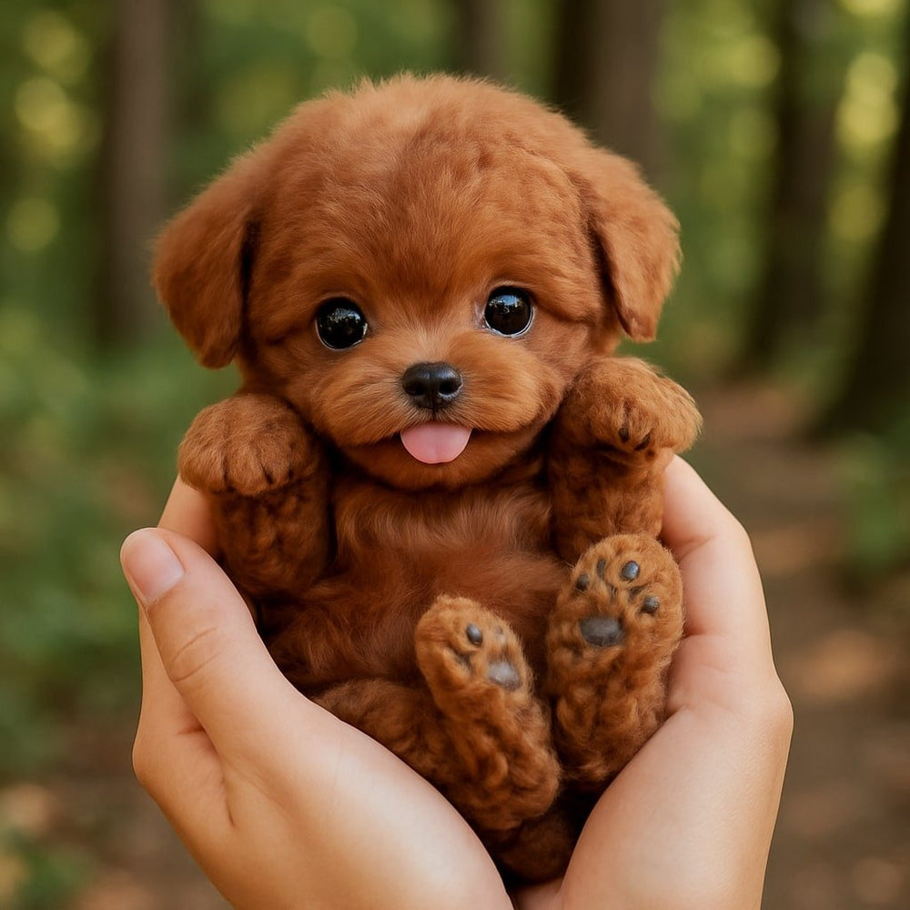 Lifelike Robotic Poodle Puppy That Barks & Walks - Realistic Companion ...