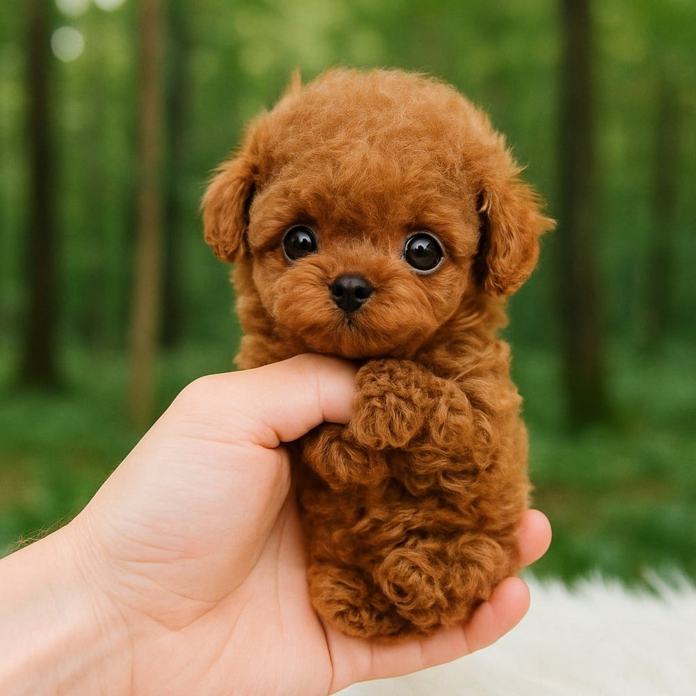 Interactive Robot Puppy, Lifelike Toy Poodle That Walks, Barks & Sits ...